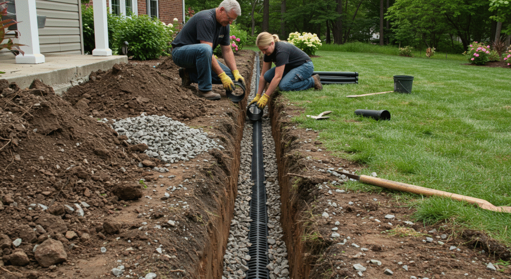 Installation D Un Drain Français 5 Astuces Pour Un Drainage Performant
